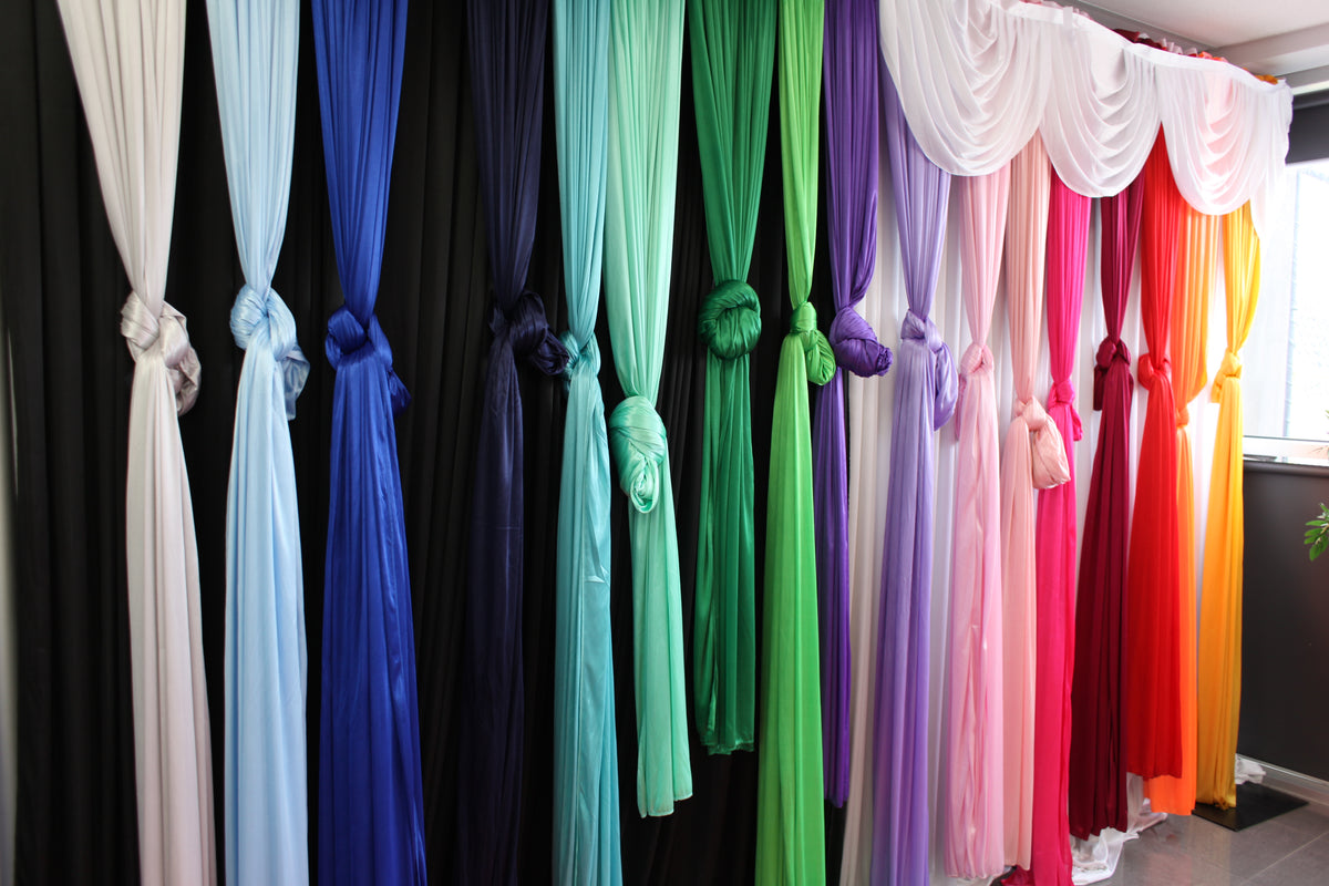 Ice Silk Satin Panels – Luna Wedding & Event Supplies