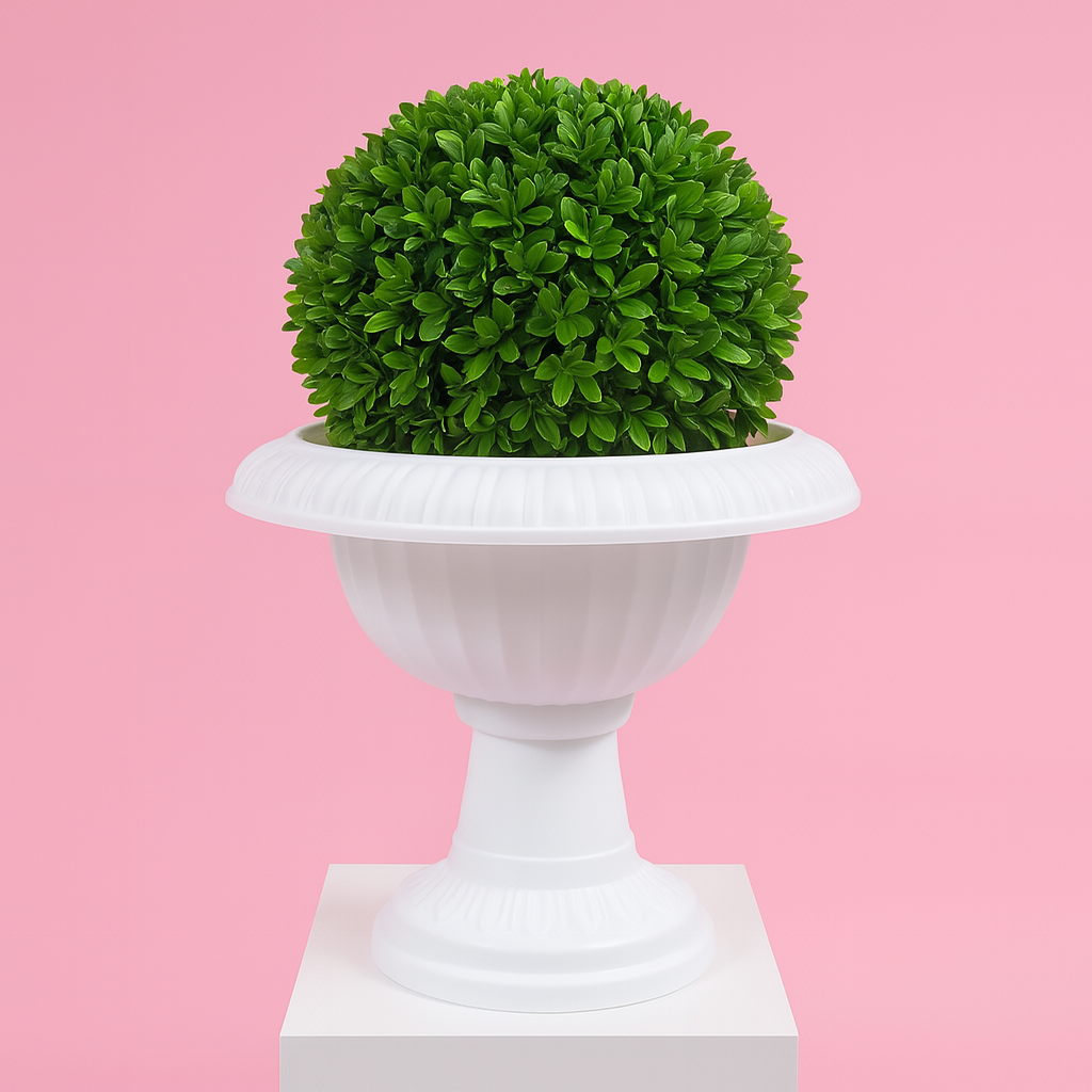 Shop Vintage PVC Urn Centrepiece Vases (33cmH) - Luna Wedding and Event ...