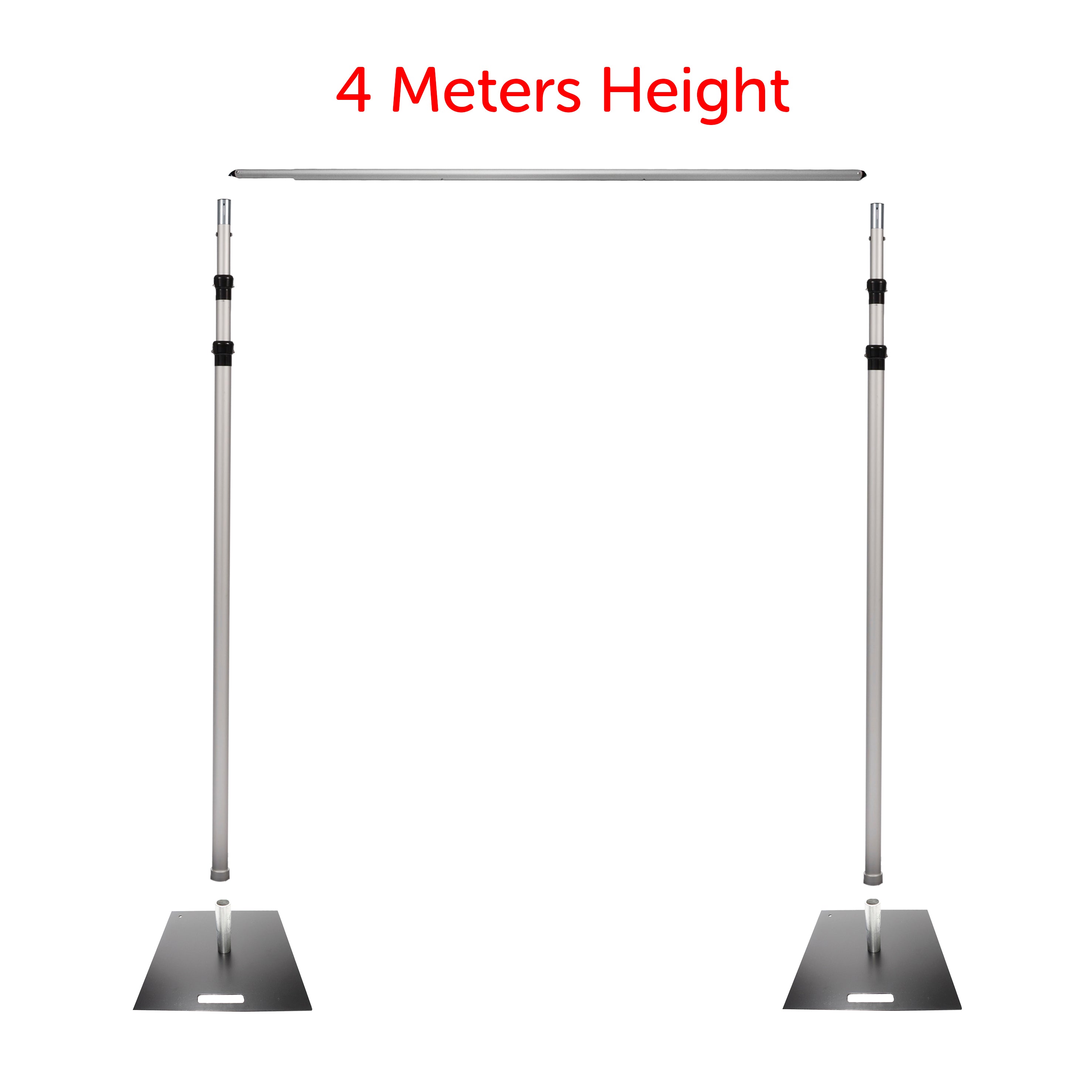 Stand Set for 4x3m Backdrop | Luna Wedding & Event Supplies