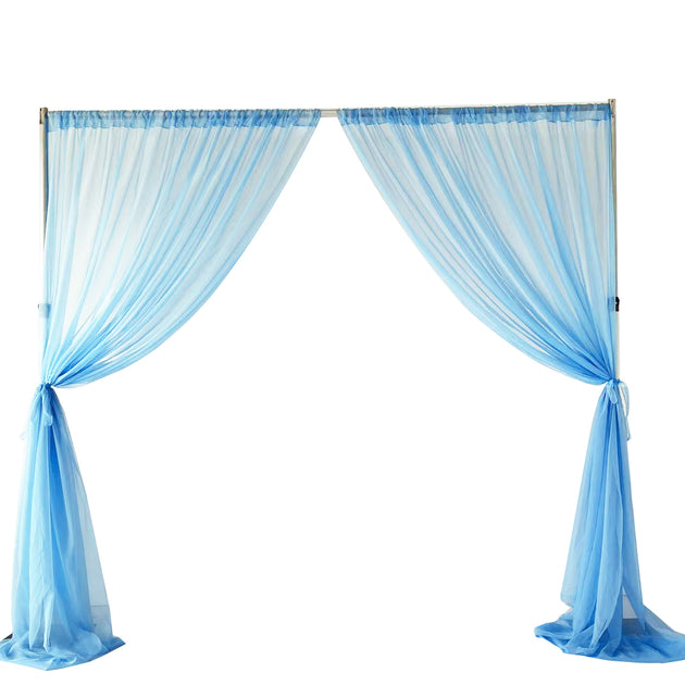 Chiffon Backdrop - Wedding Chiffon Drapes | Luna Wedding & Event Supplies