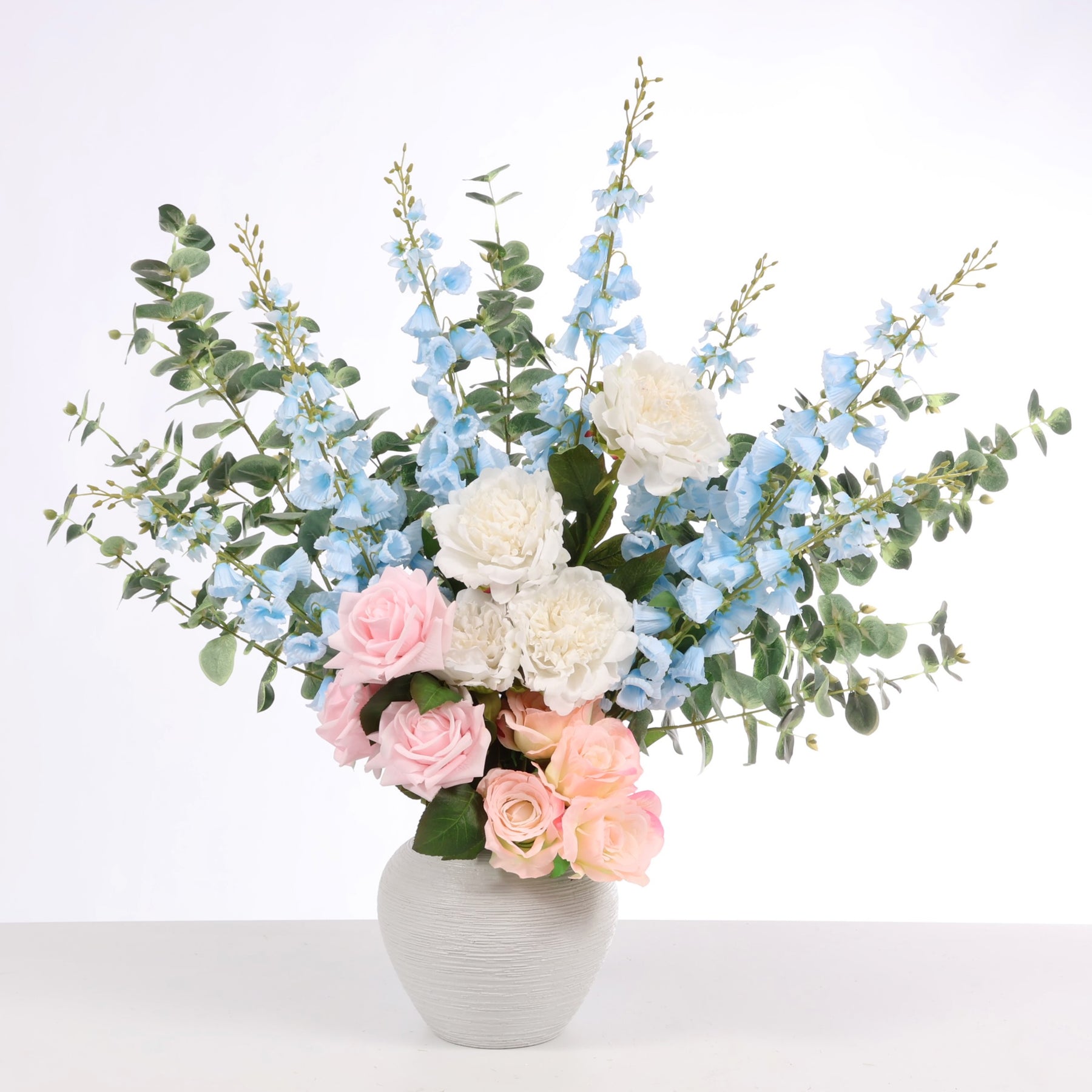 Shop Light Blue Artificial Foxglove (Large Stems) | Luna Wedding ...