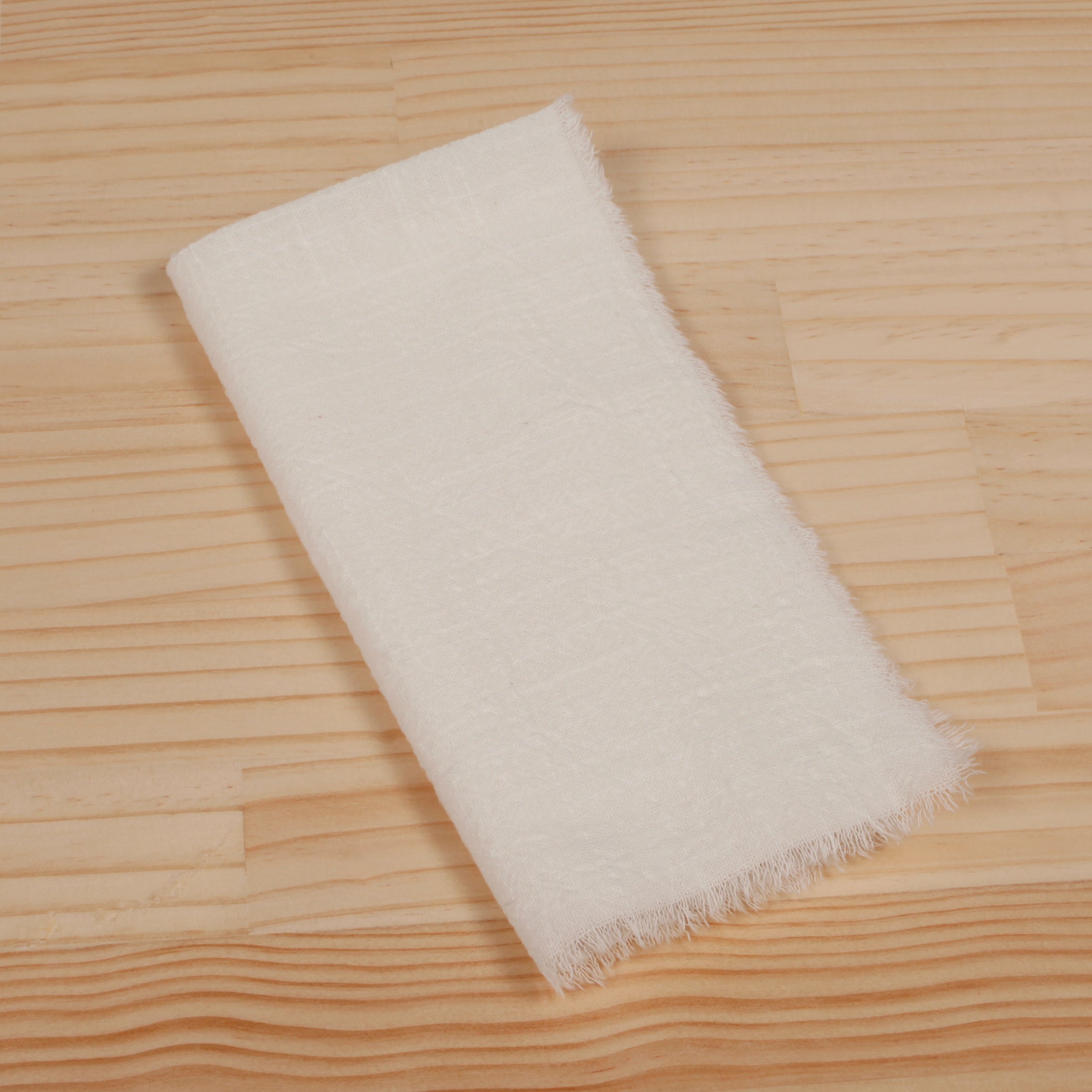 Shop Rustic Cotton Napkins (Off White) - Napkins | Luna Wedding & Event ...