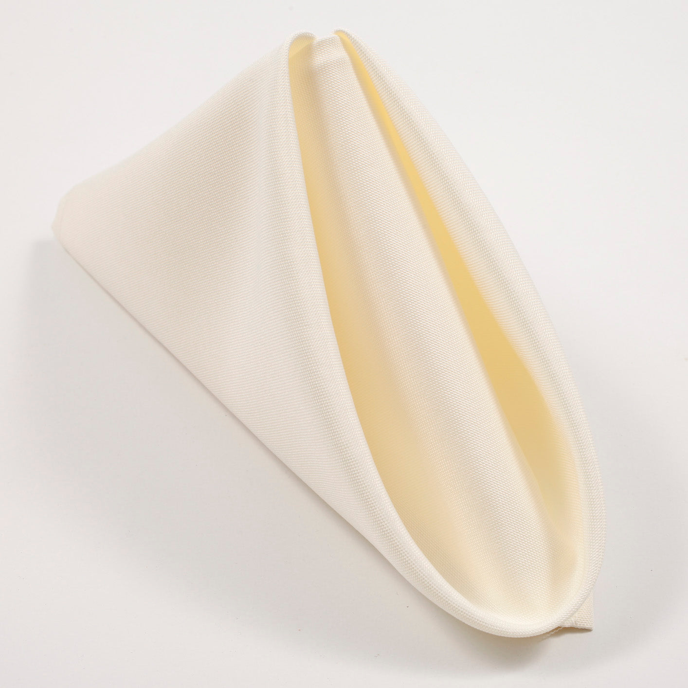 Shop Cloth Napkins (Ivory) - Linen Napkins | Luna Wedding & Event Supplies