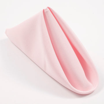 Shop Cloth Napkins (Light Pink) - Linen Napkins | Luna Wedding & Event ...