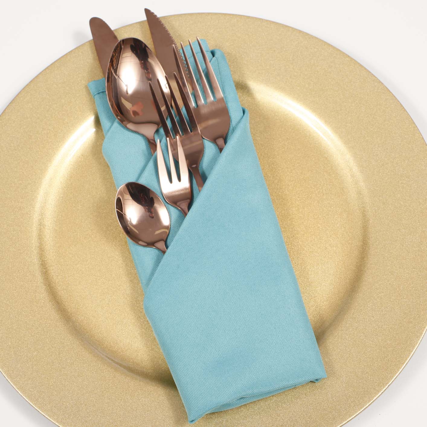 Shop Cloth Napkins (Turquoise) - Linen Napkins | Luna Wedding & Event ...