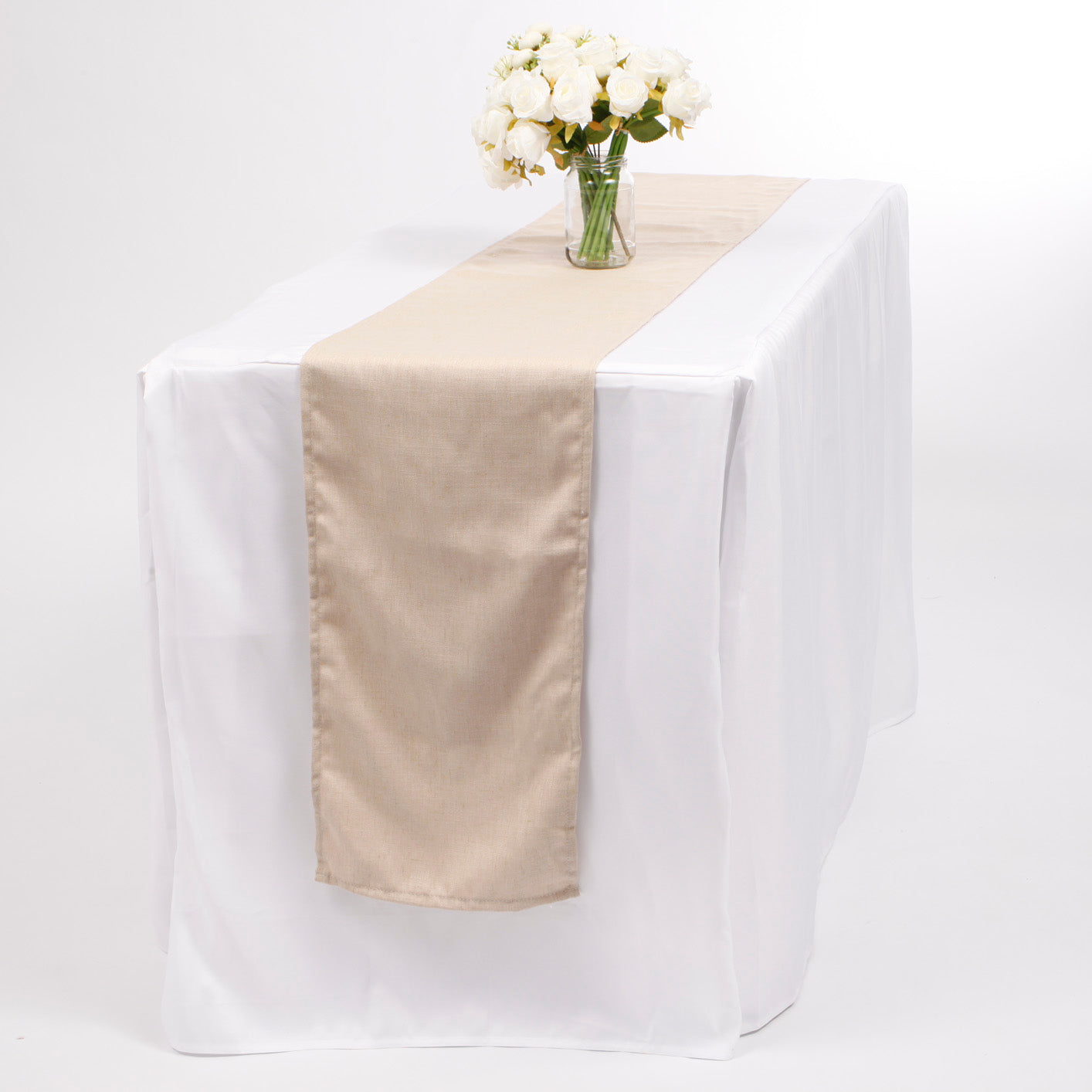 Shop Premium Linen Blend Table Runners | Luna Wedding & Event Supplies