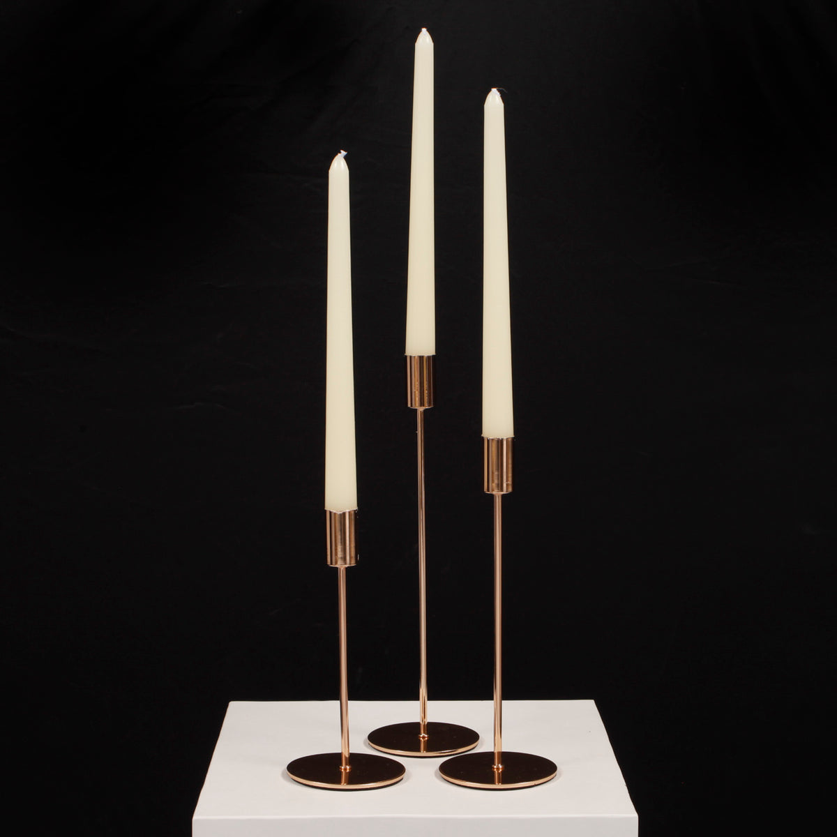 Taper Candles - Ivory – Luna Wedding & Event Supplies