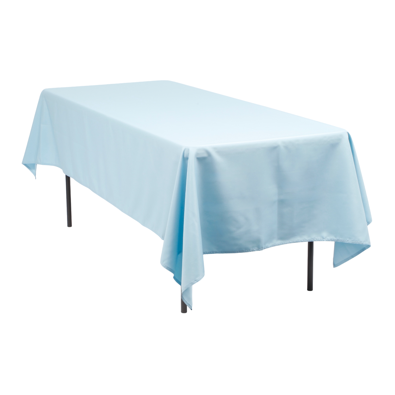 Shop Light Blue Rectangle Tablecloths (153x259cm) - Rectangle ...