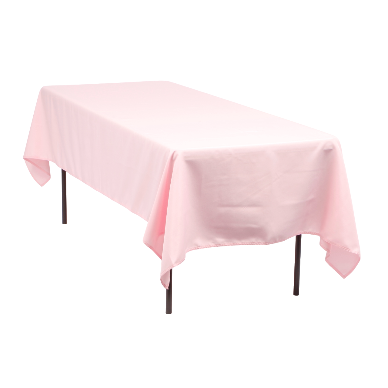 Shop Light Pink Rectangle Tablecloths (153x259cm) - Rectangle ...