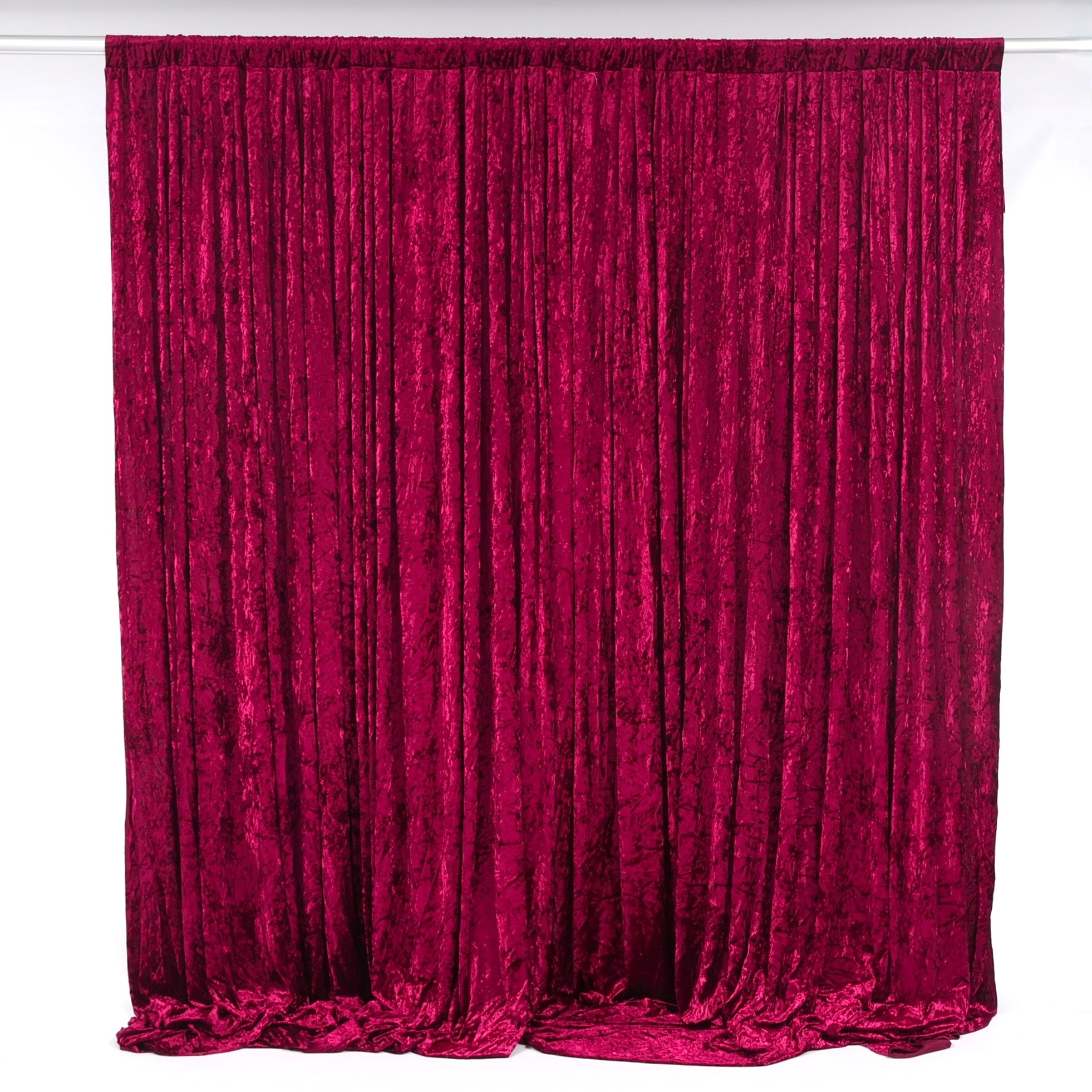 Red Velvet Backdrop Curtains | Luna Wedding & Event Supplies