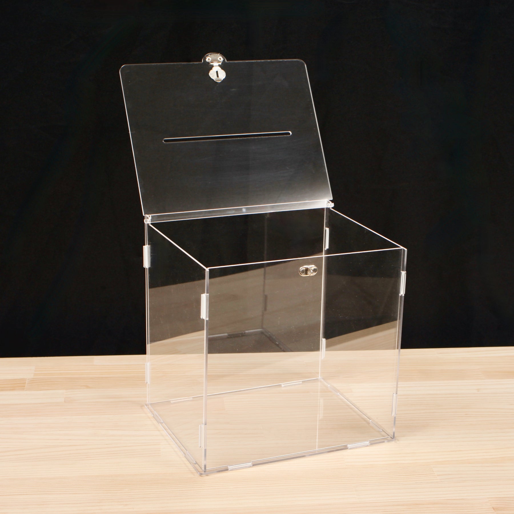 Shop Wishing Wells - Clear Acrylic Card Box | Luna Wedding & Event Supplies