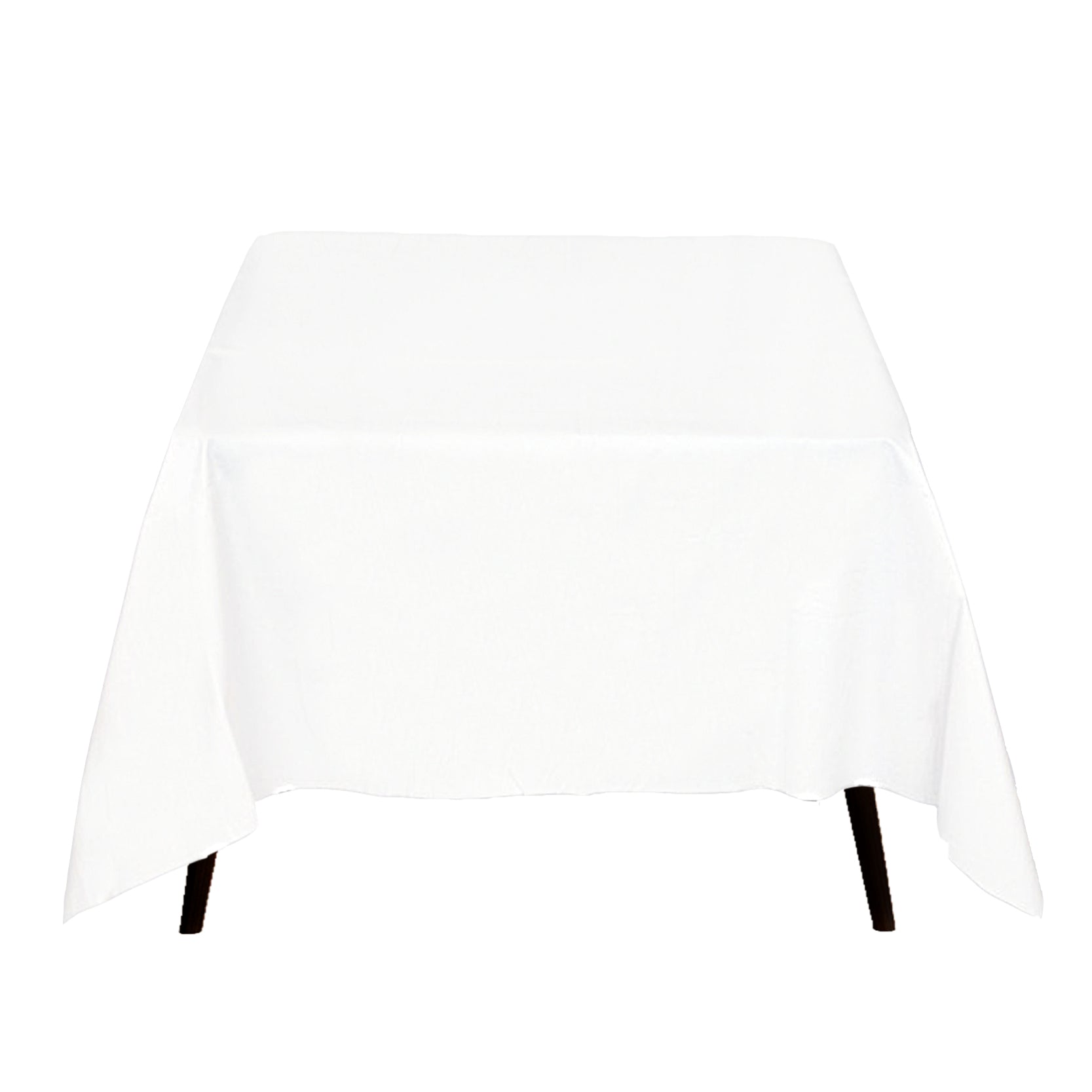 Shop White Square Tablecloth (220x220cm) | Luna Wedding & Event Supplies