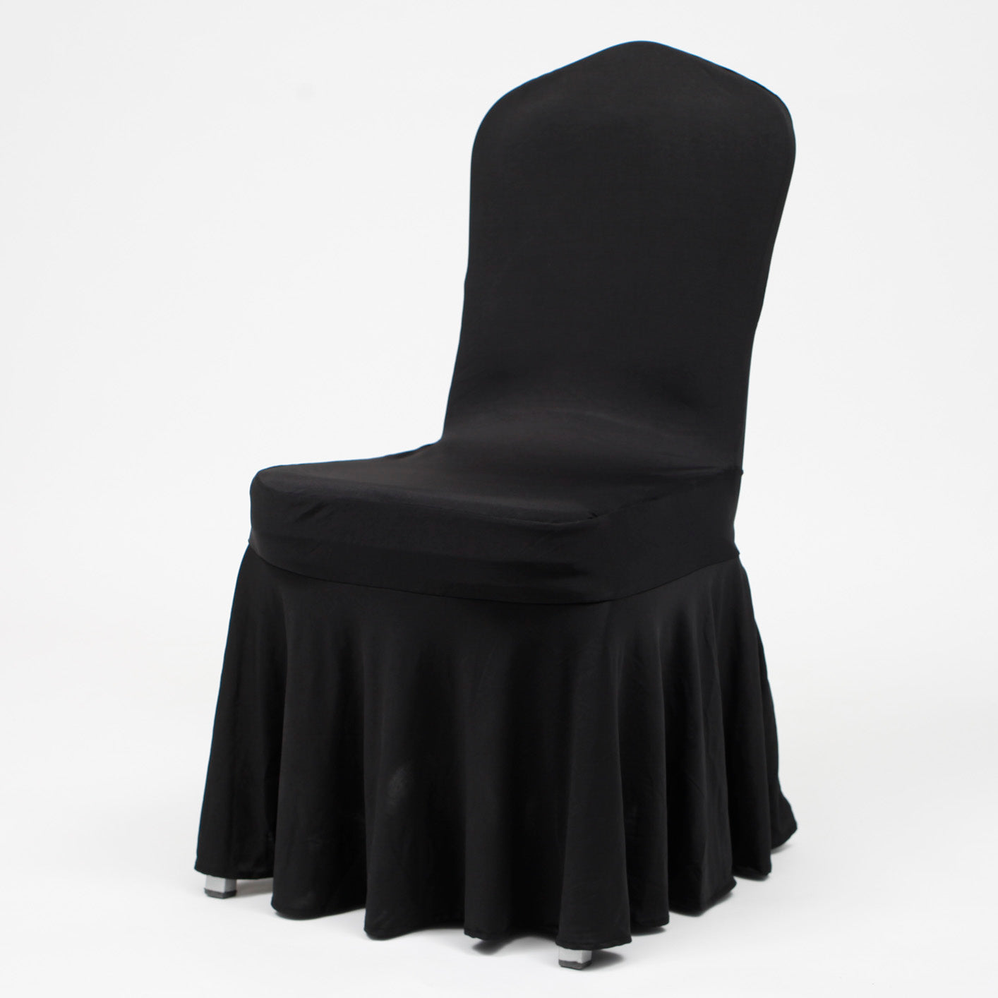 Shop Black Princess Lycra Chair Covers (190gsm) - Princess Chair Covers ...