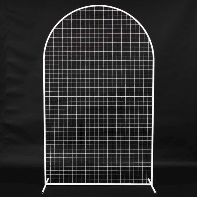 White Mesh Frame for Flower Wall and Wedding Backdrop Displays – Luna ...