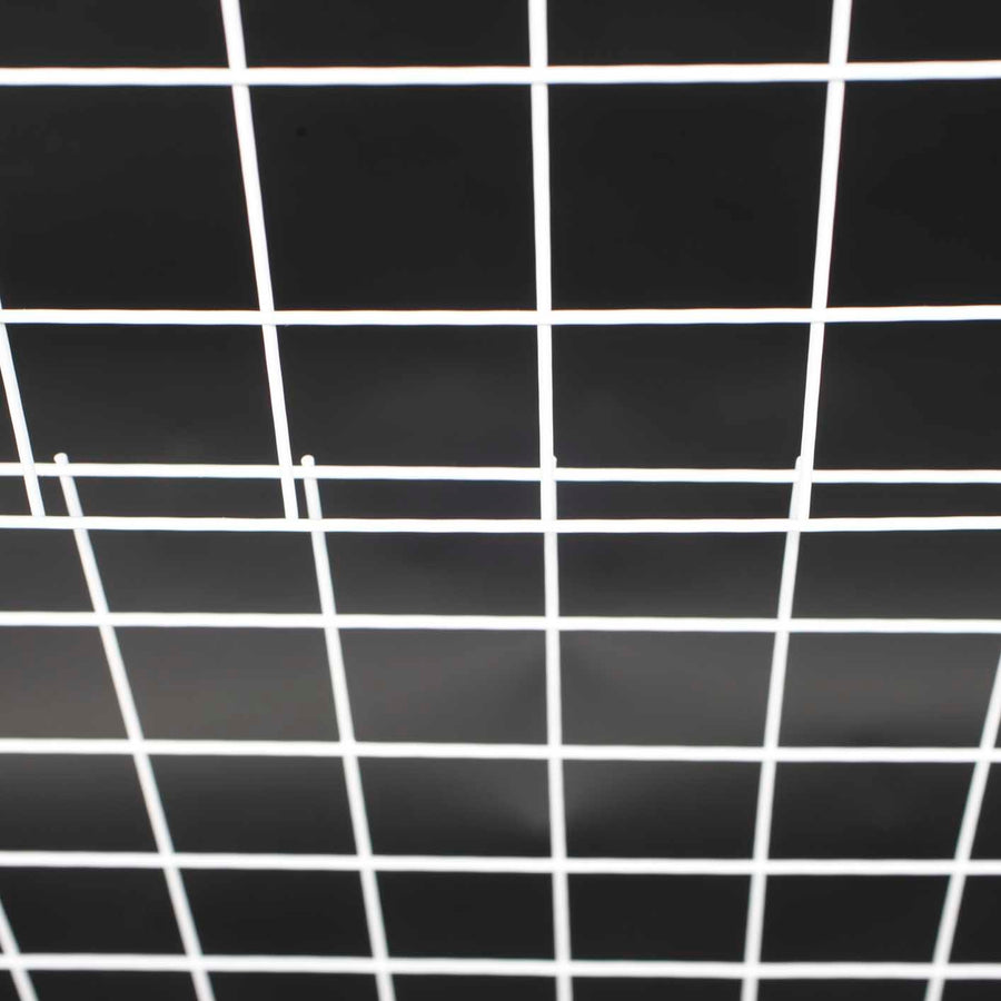 White Mesh Frame Stand for Flower Wall and Wedding Backdrop Displays ...