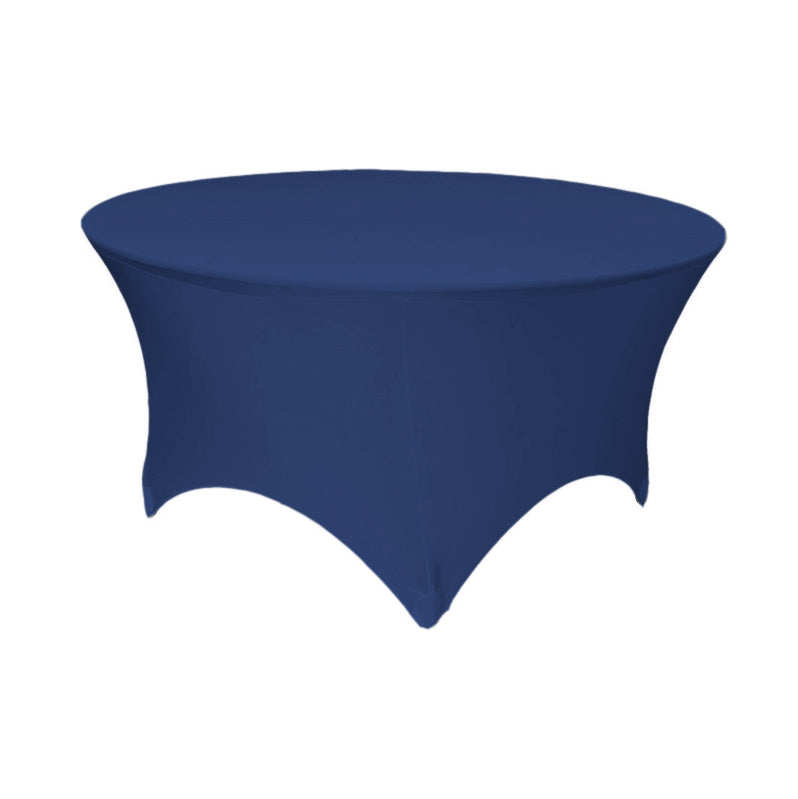 Navy Lycra Round Table Covers - Lycra Tablecloths In Australia - 6ft ...