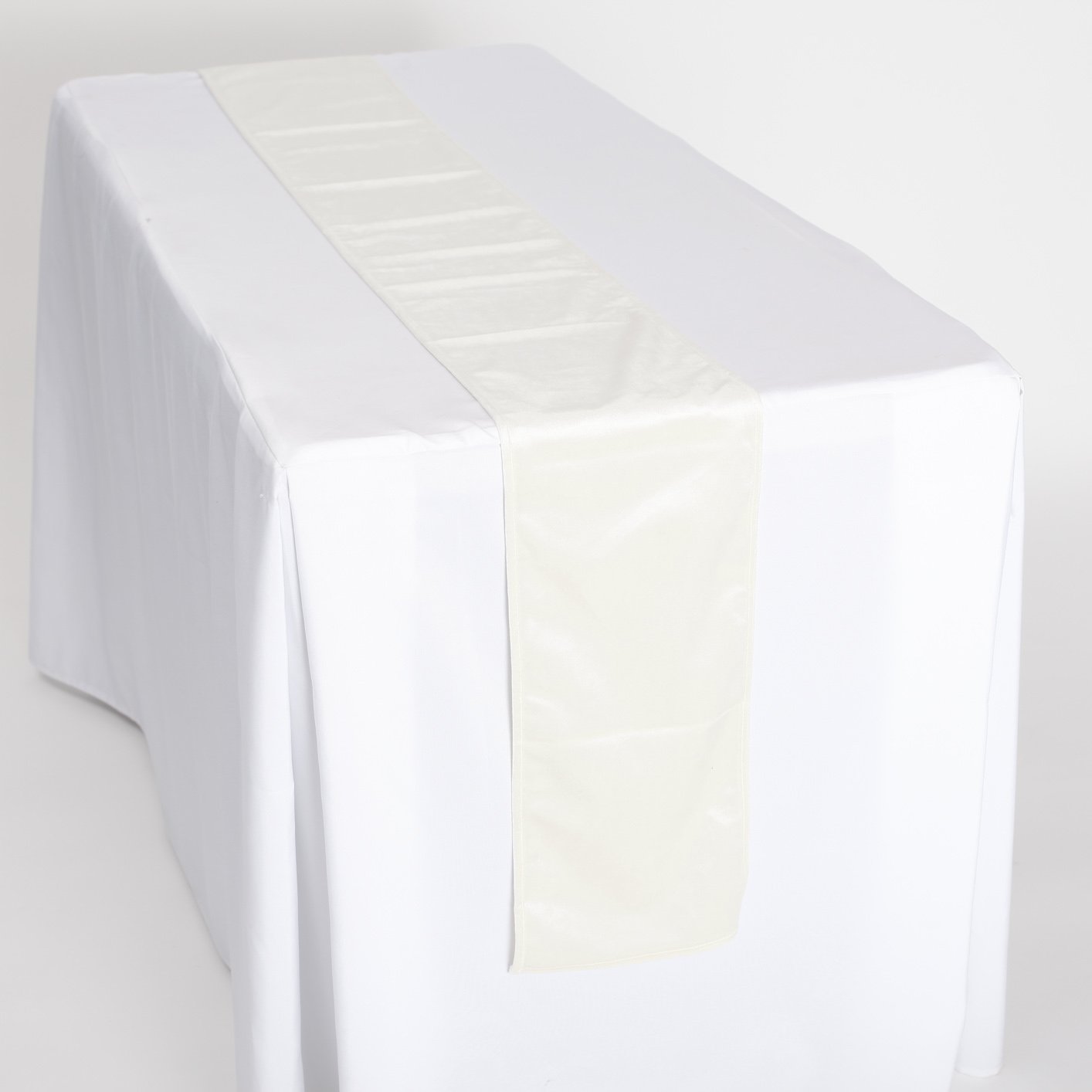 Shop Velvet Table Runners (Cream White) | Luna Wedding & Event Supplies